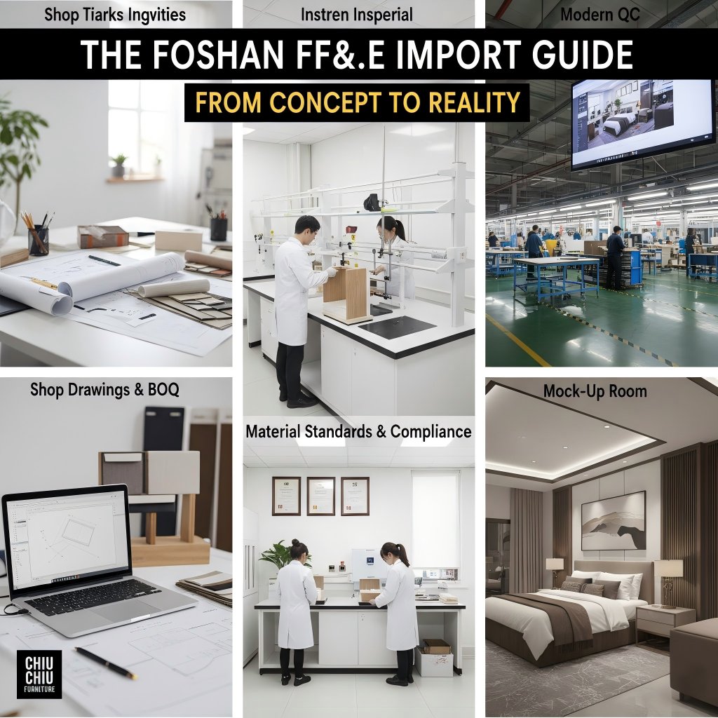 Foshan FF&E Import Guide: Sourcing Hotel Furniture in China