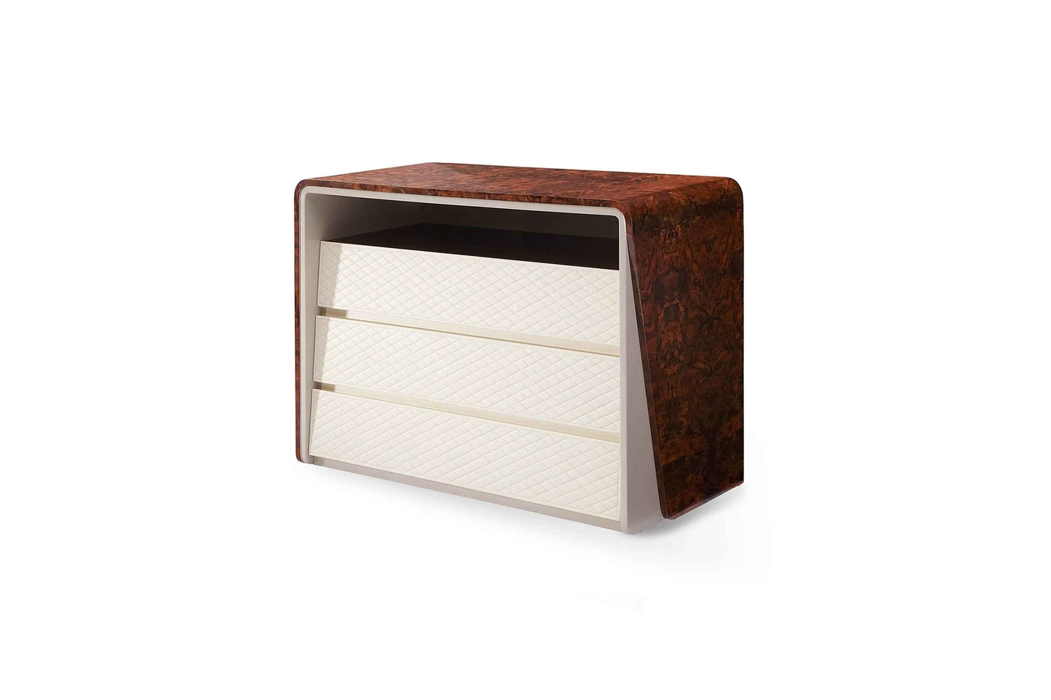 Bentley Style Living Room Cabinet - Eastgate 3-Drawer Chest with Wine ...