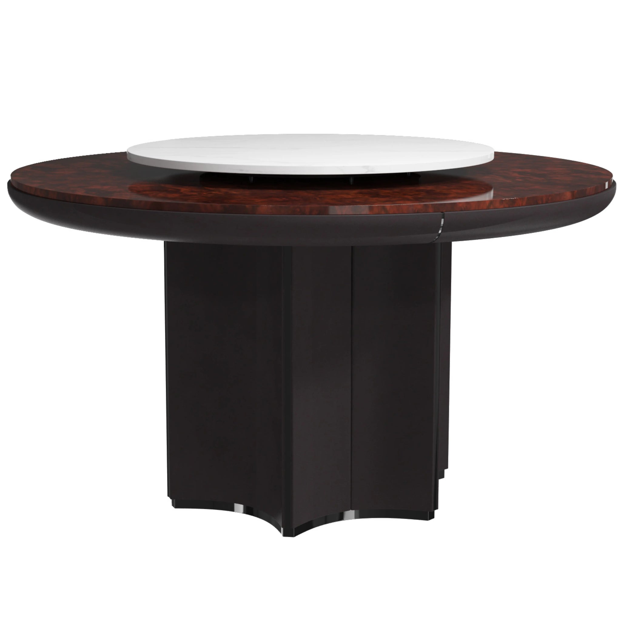 Bentley Style Dining Table - Classic Light Luxury Round Design W006D1A