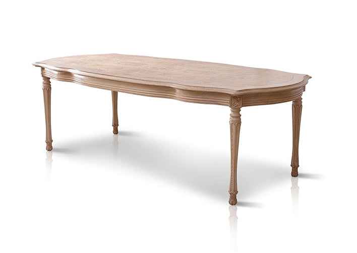 Long Dining Table - FT-129 Elegant Furniture for Family Gatherings