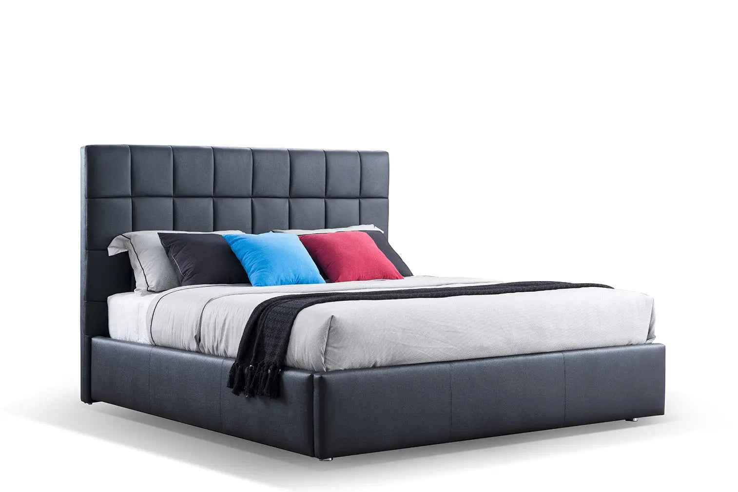 Italian Minimalist Checkered KB-VVCASA-BED-VX1-1691-1 Bed