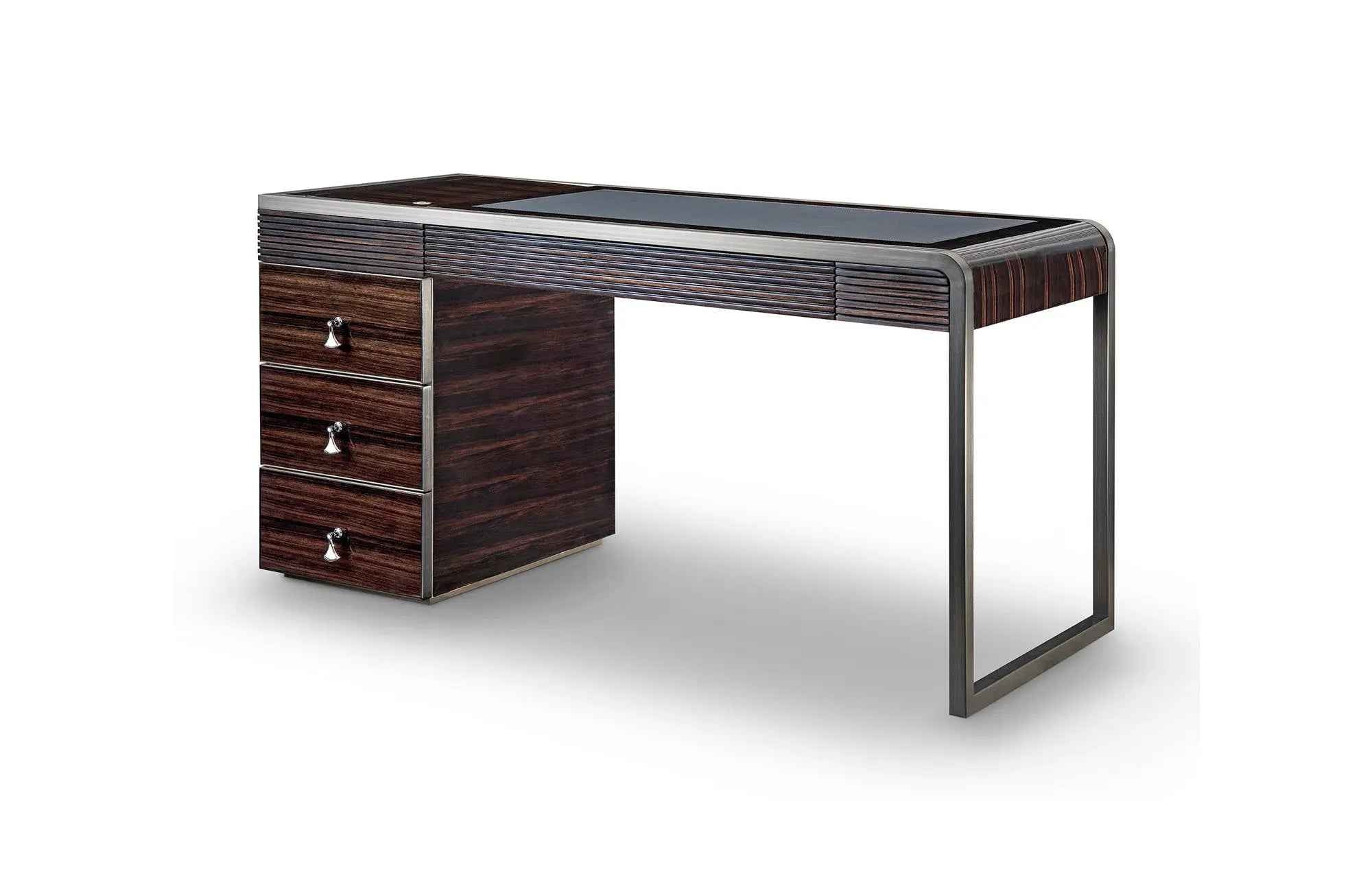 Luxury style WH305S28 Bookcase desk， Boss Table , Office Table