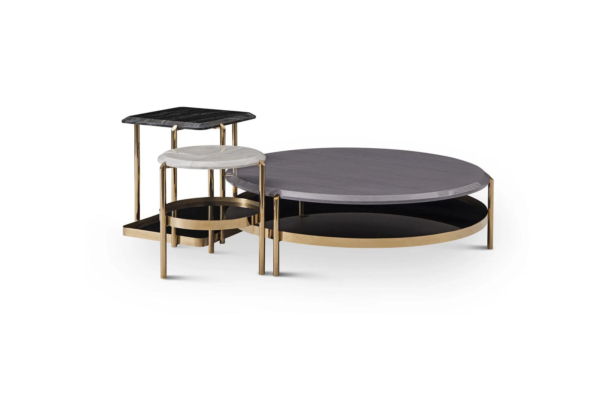 Coffee Table Combination - WH301H2-1 Multi-Functional Corner Table